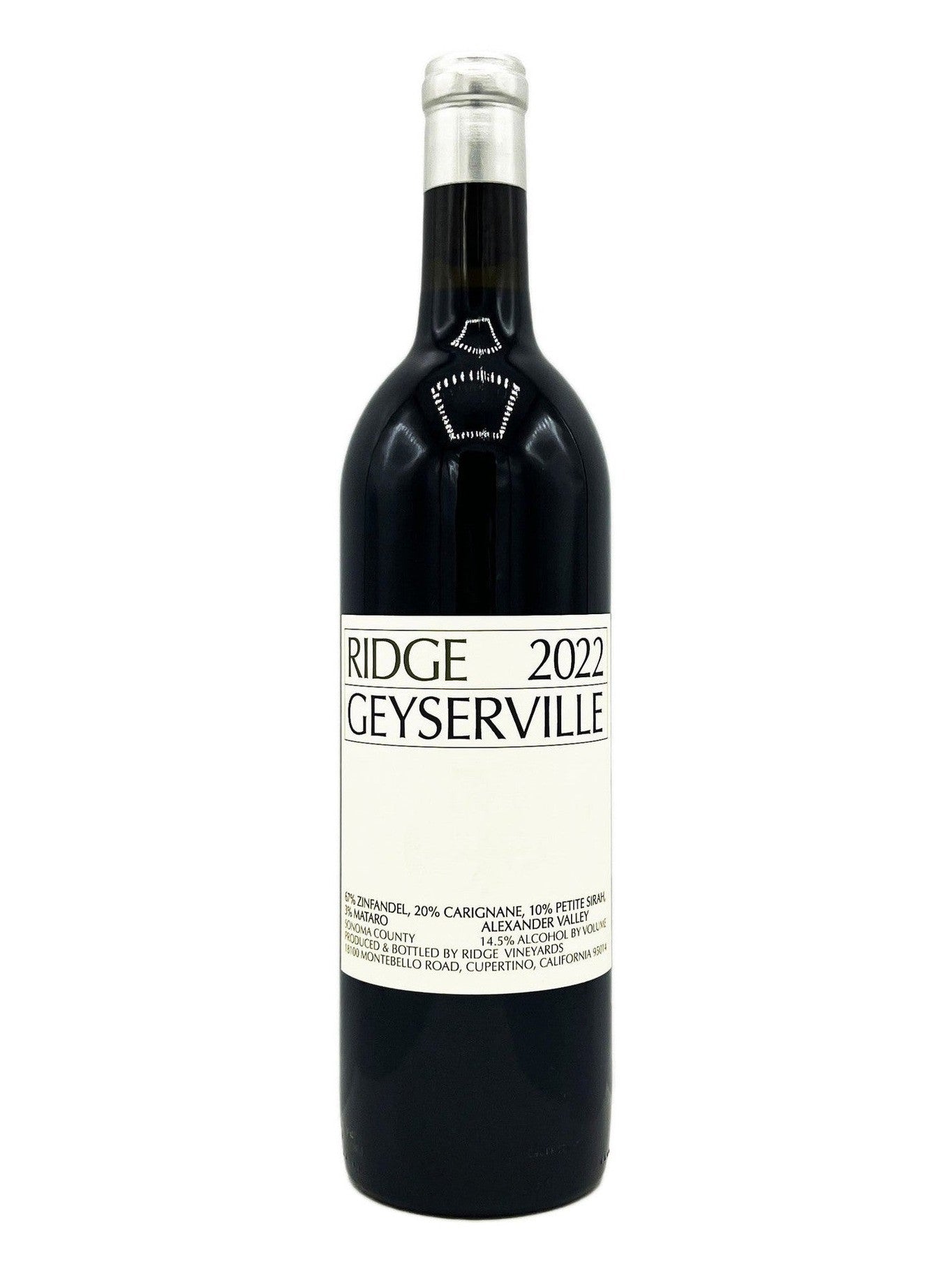 Ridge Geyserville Zinfandel 2022 – Wine Therapy NYC