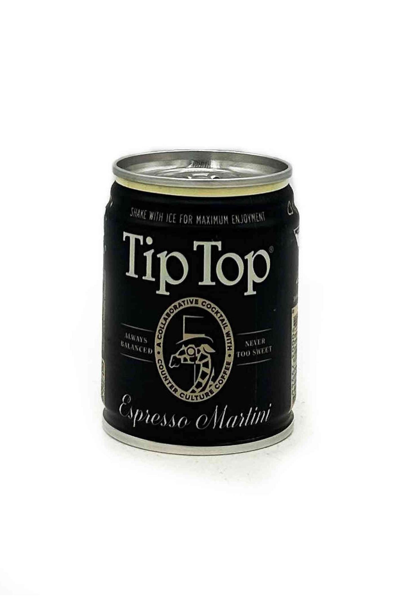 Tip Top Espresso Martini Can 100ml – Wine Therapy NYC