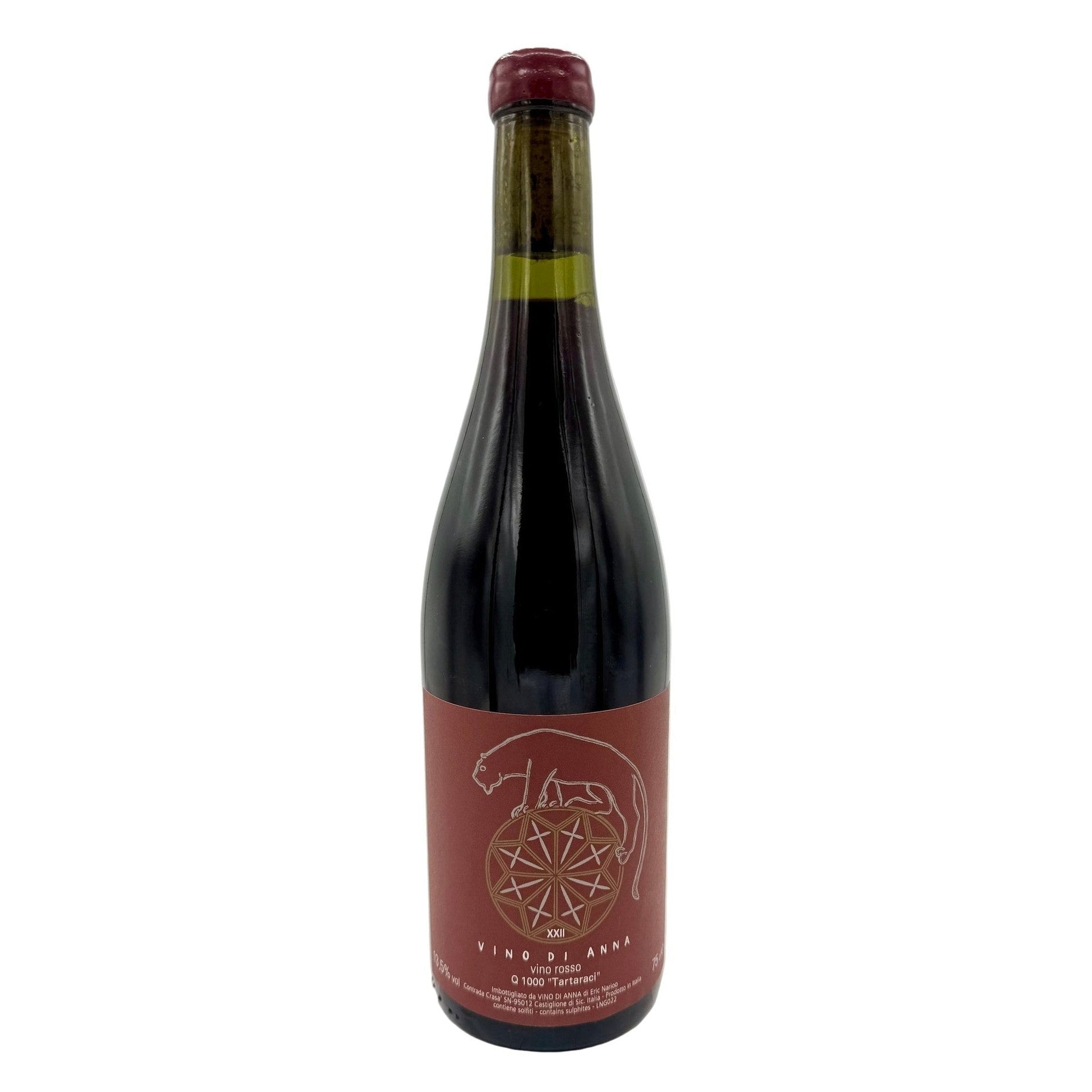 Vino di Anna Q1000 Tartaraci Rosso 2022 – Wine Therapy NYC