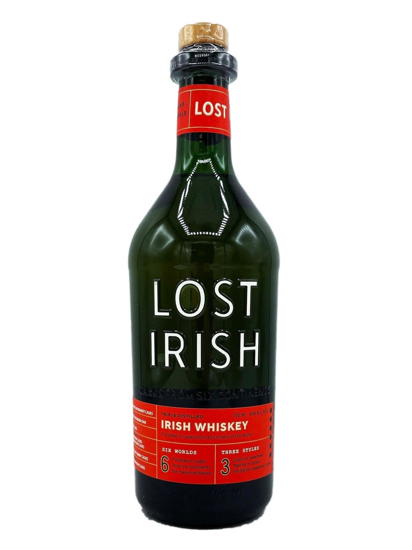 Lost Irish Whiskey 750ml – Wine Therapy NYC
